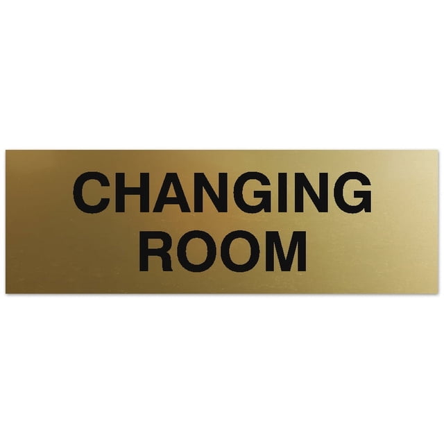 Signs ByLITA Basic Changing Room Sign | Easy Installation | Durable ...