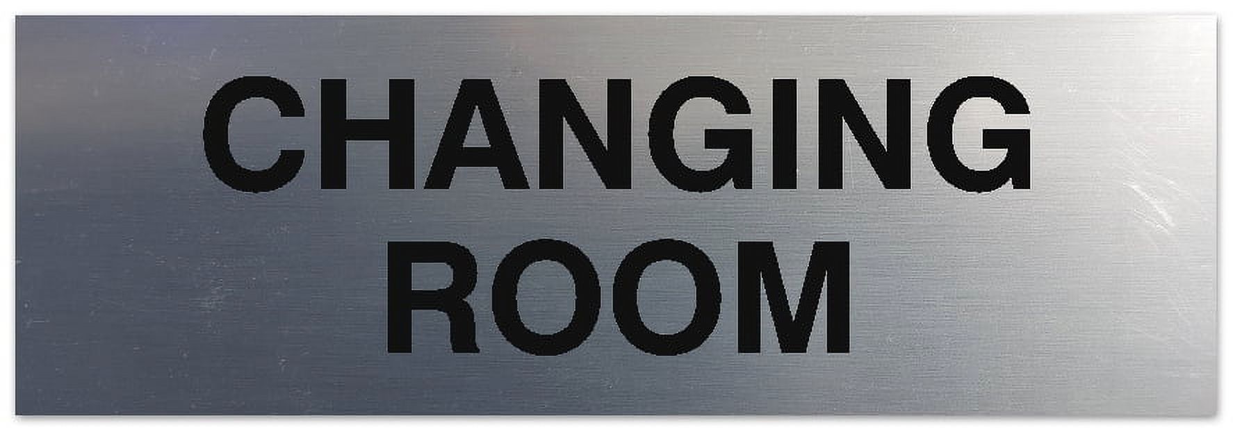 Signs ByLITA Basic Changing Room Sign | Easy Installation | Durable ...