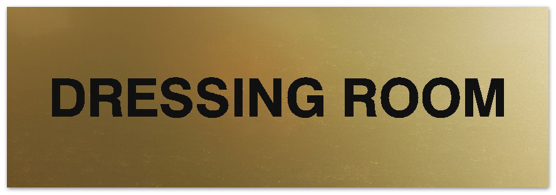 Signs ByLITA Basic Dressing Room Sign - Laser-Engraved Lettering ...