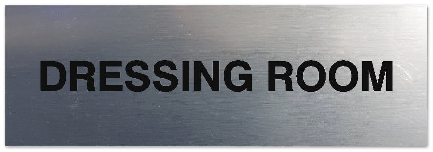 Signs ByLITA Basic Dressing Room Sign - Laser-Engraved Lettering ...