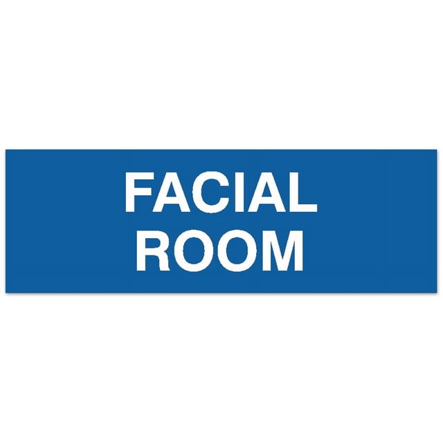 Signs ByLITA Basic Facial Room Sign | Easy Installation | Durable Wall ...