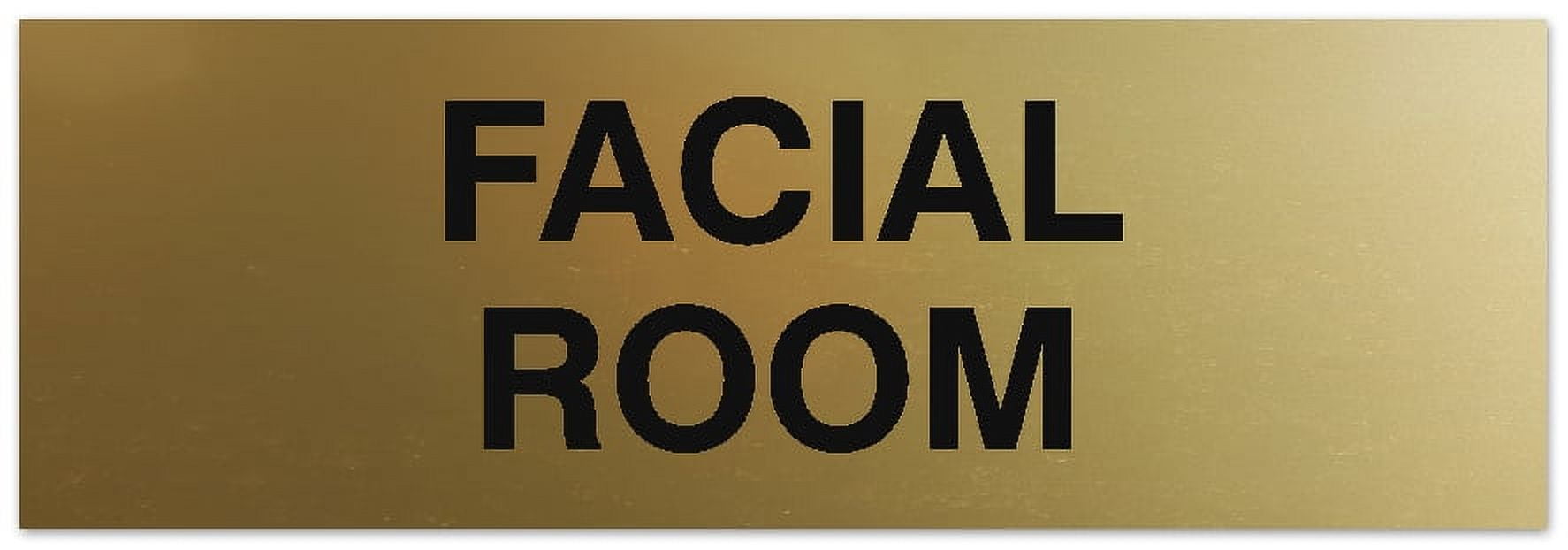 Signs ByLITA Basic Facial Room Sign | Easy Installation | Durable Wall ...