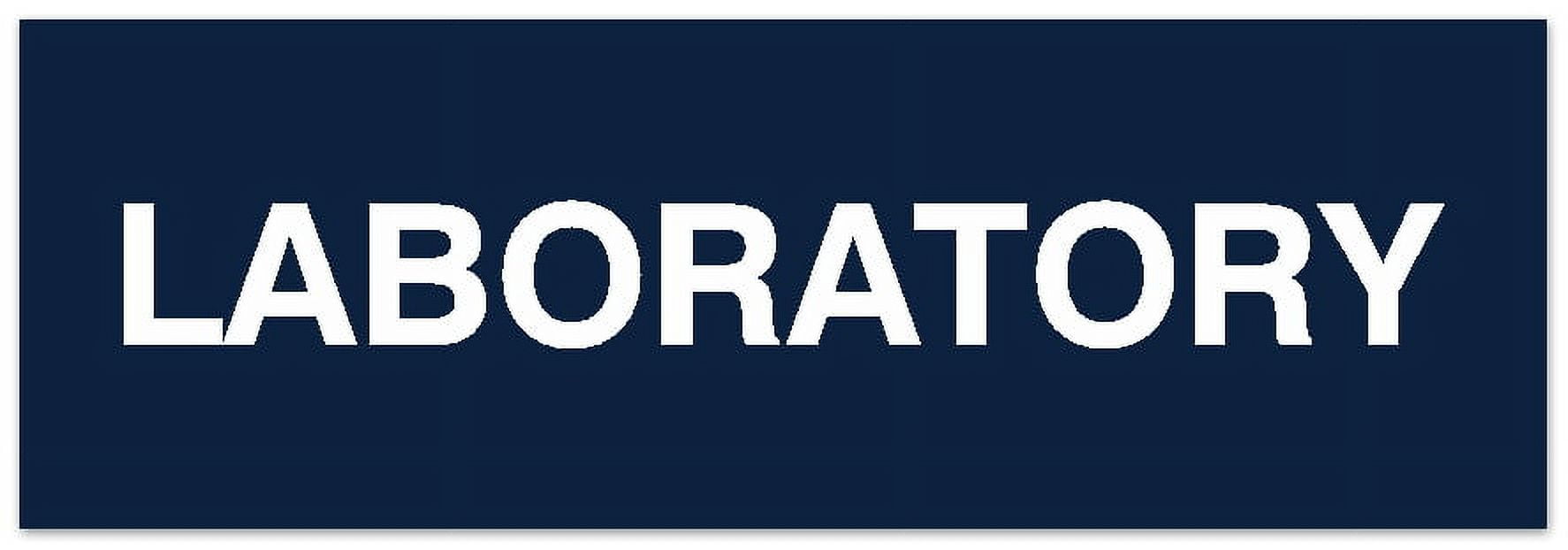 Signs ByLITA Basic Laboratory Sign - Laser-Engraved Lettering | Durable ...