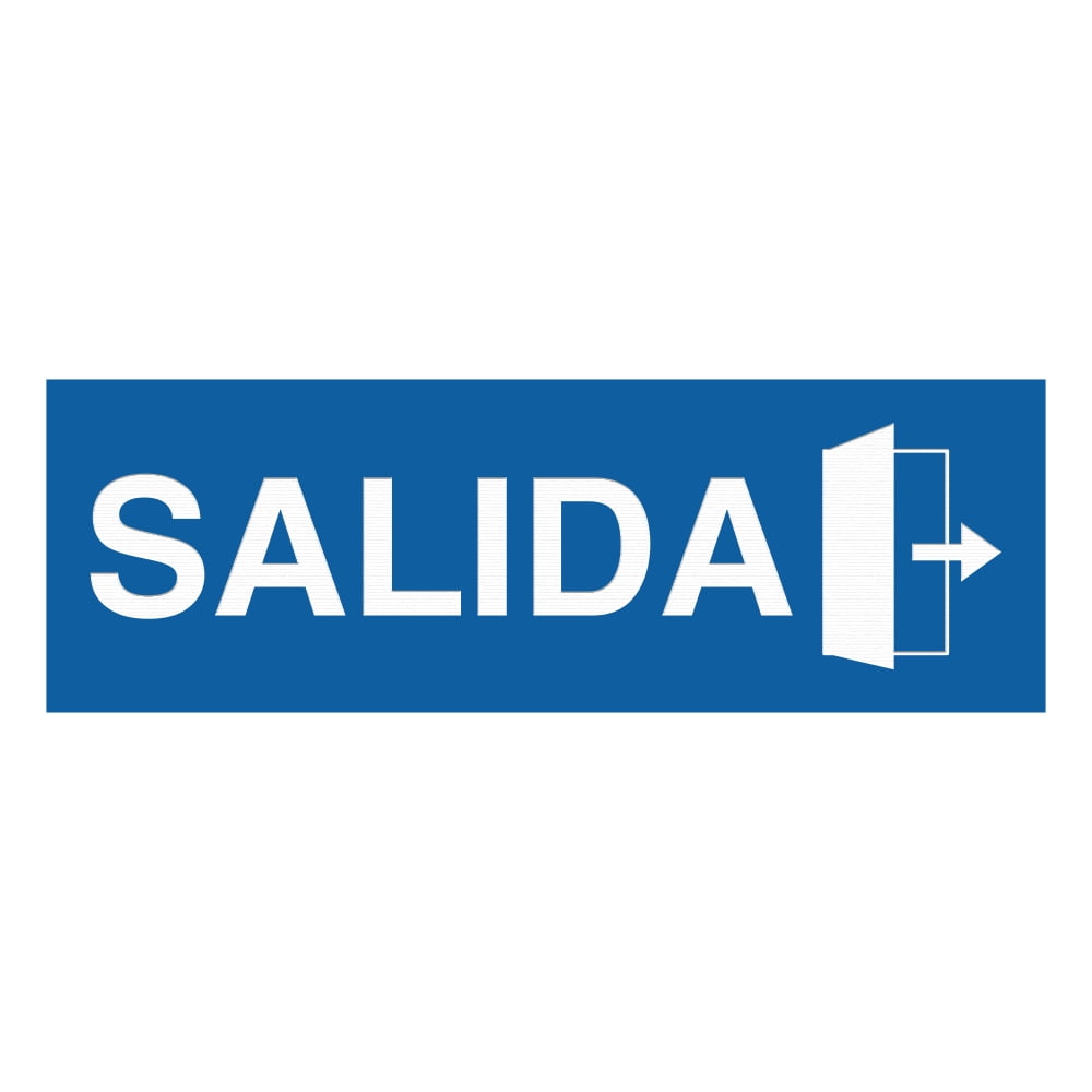 Signs ByLITA Basic Salida Sign (Blue) - Large - Walmart.com