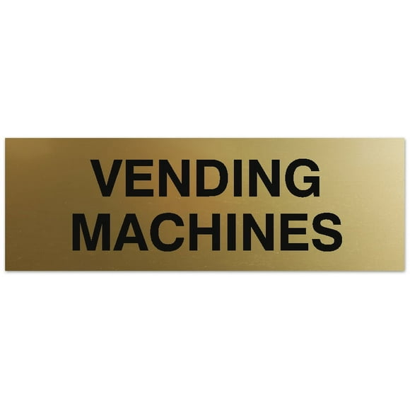 Vending Machine Signs