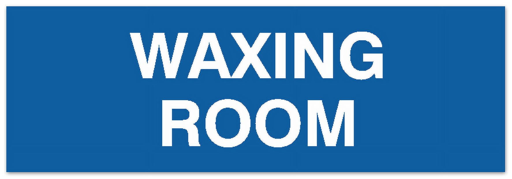 Signs ByLITA Basic Waxing Room Sign - Laser-Engraved Lettering ...