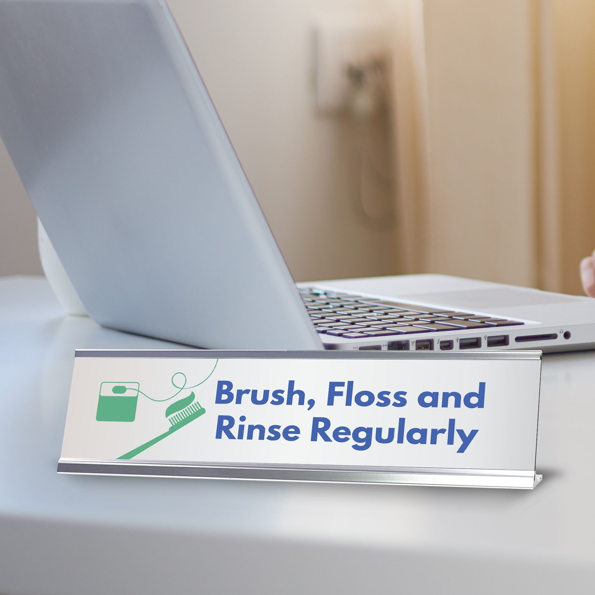 Signs ByLITA Brush, Floss and Rinse Regularly Dental Office Decor ...