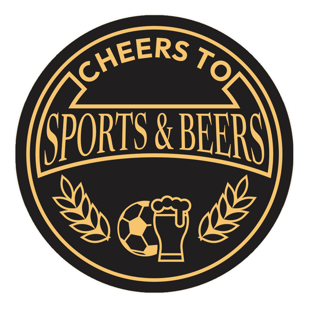 Signs ByLITA Circle Cheers to Sports and Beers ABS Plastic | Laser ...