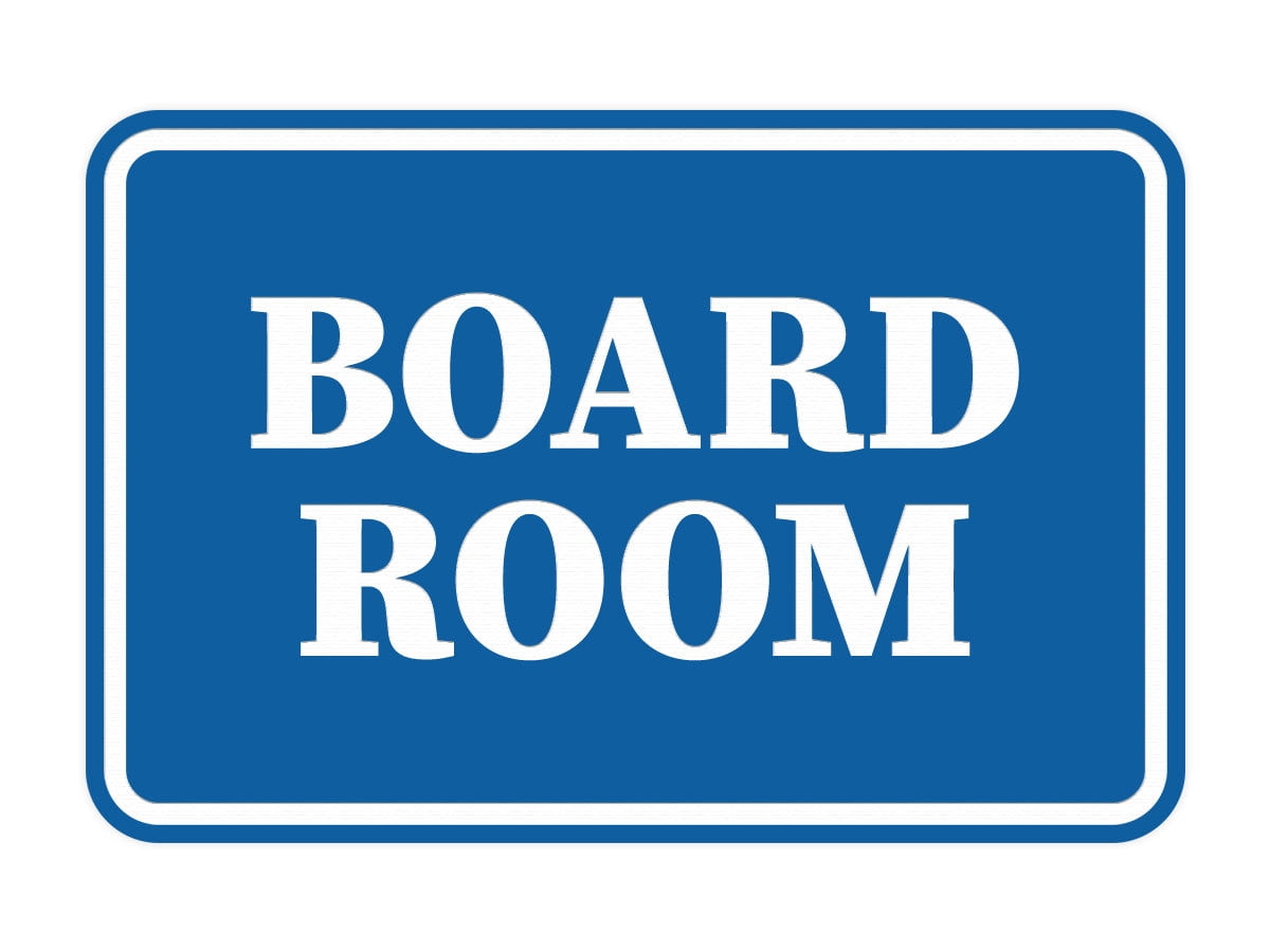 Signs ByLITA Classic Framed, Board Room Sign (Blue) - Small - Walmart.com Signs ByLITA Classic Framed, Board Room Sign (Blue) - Small - Walmart.com