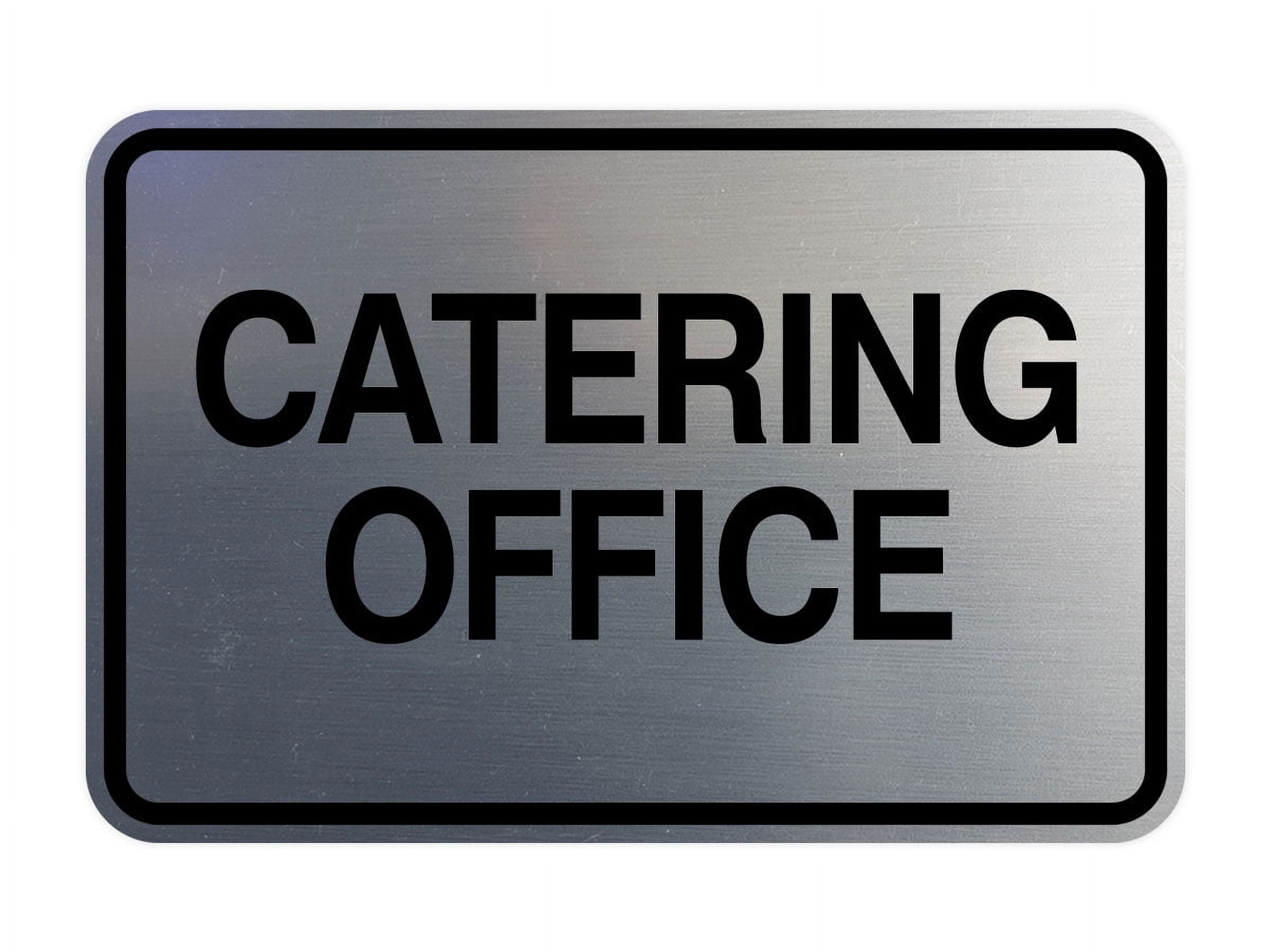Signs ByLITA Classic Framed Catering Office Door or Wall Sign Easy ...
