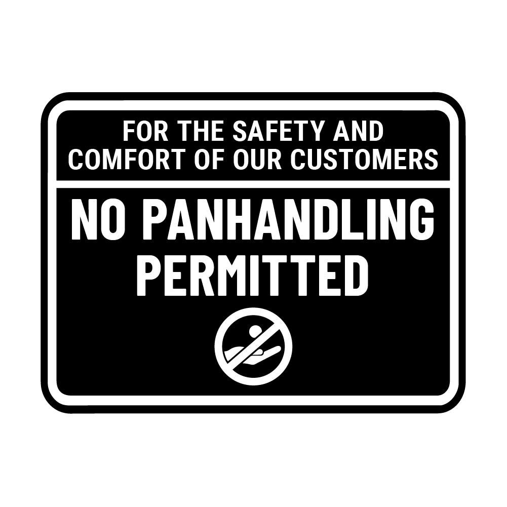 Signs ByLITA Classic Framed For the Safety and Comfort of Our Customers ...