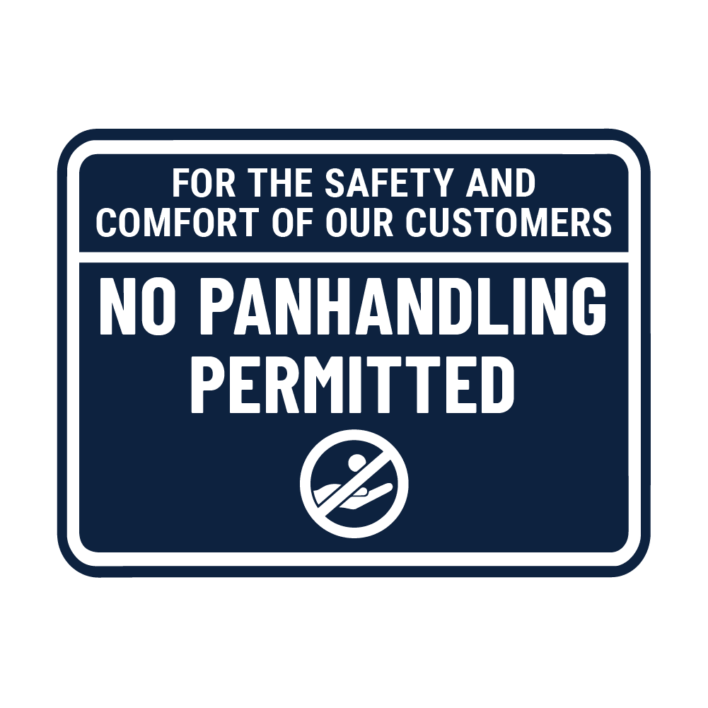 Signs ByLITA Classic Framed For the Safety and Comfort of Our Customers ...