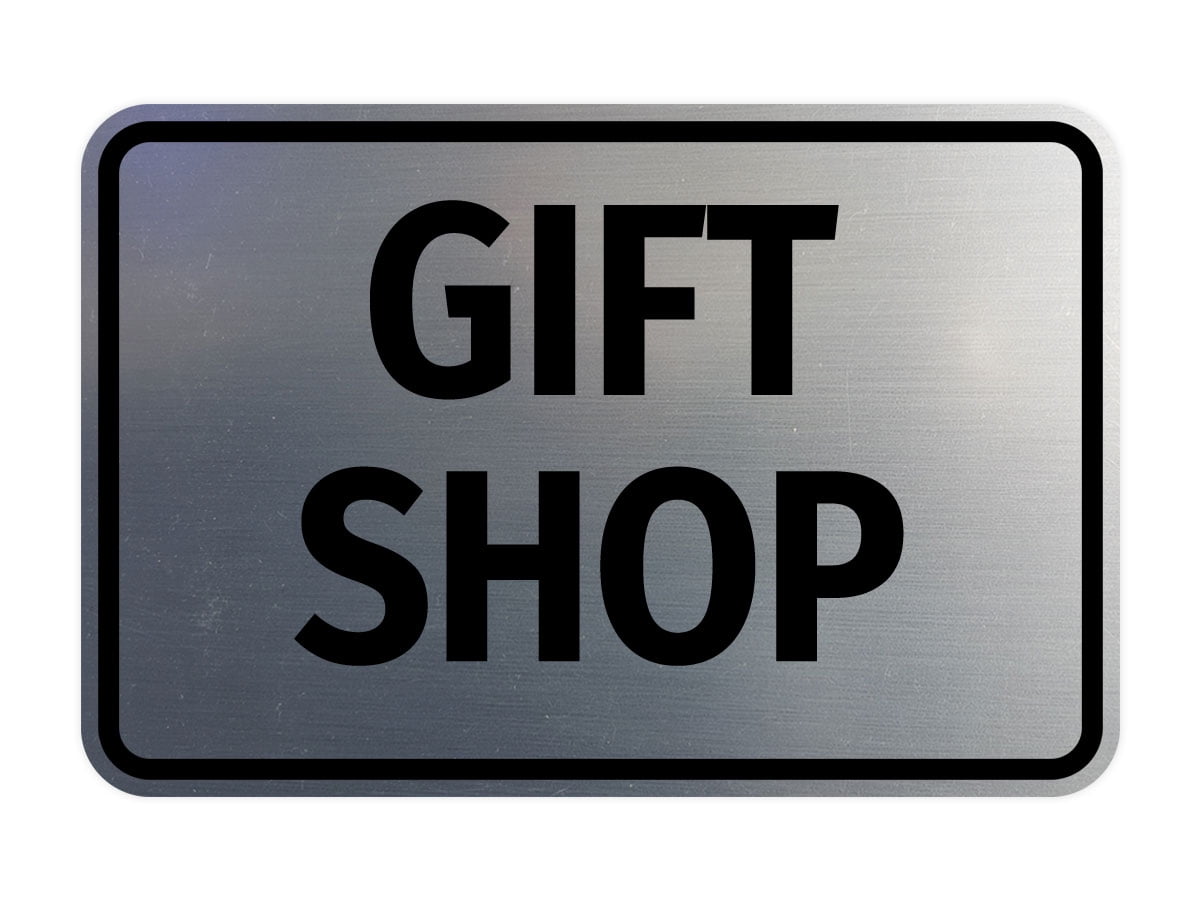 Signs ByLITA Classic Framed Gift Shop Door or Wall Sign Easy ...