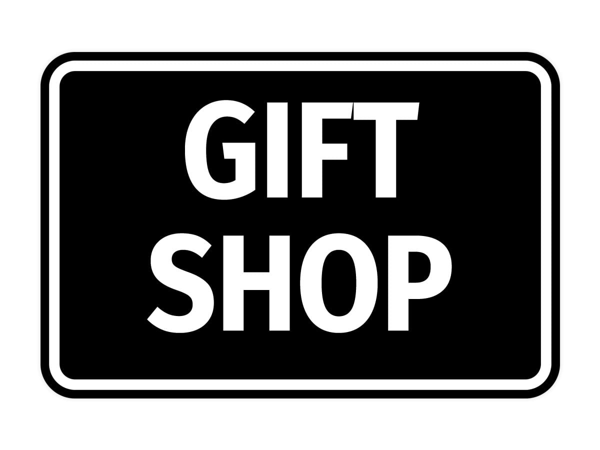 Signs ByLITA Classic Framed Gift Shop Door or Wall Sign Easy ...