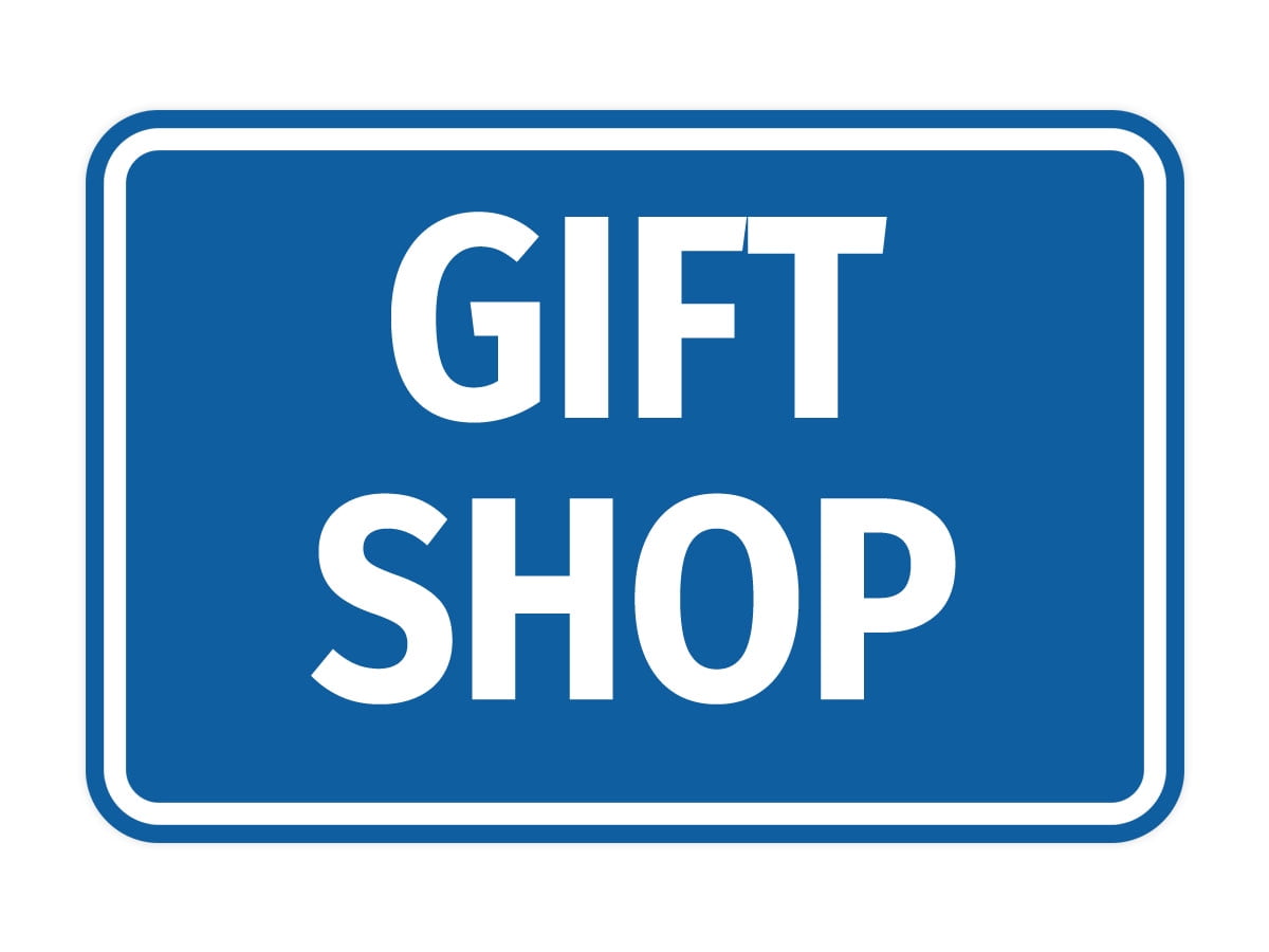 Signs ByLITA Classic Framed Gift Shop Door or Wall Sign Easy ...
