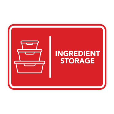 Classic Framed Plus Pallet Storage Area Wall or Door Sign | Workplace ...