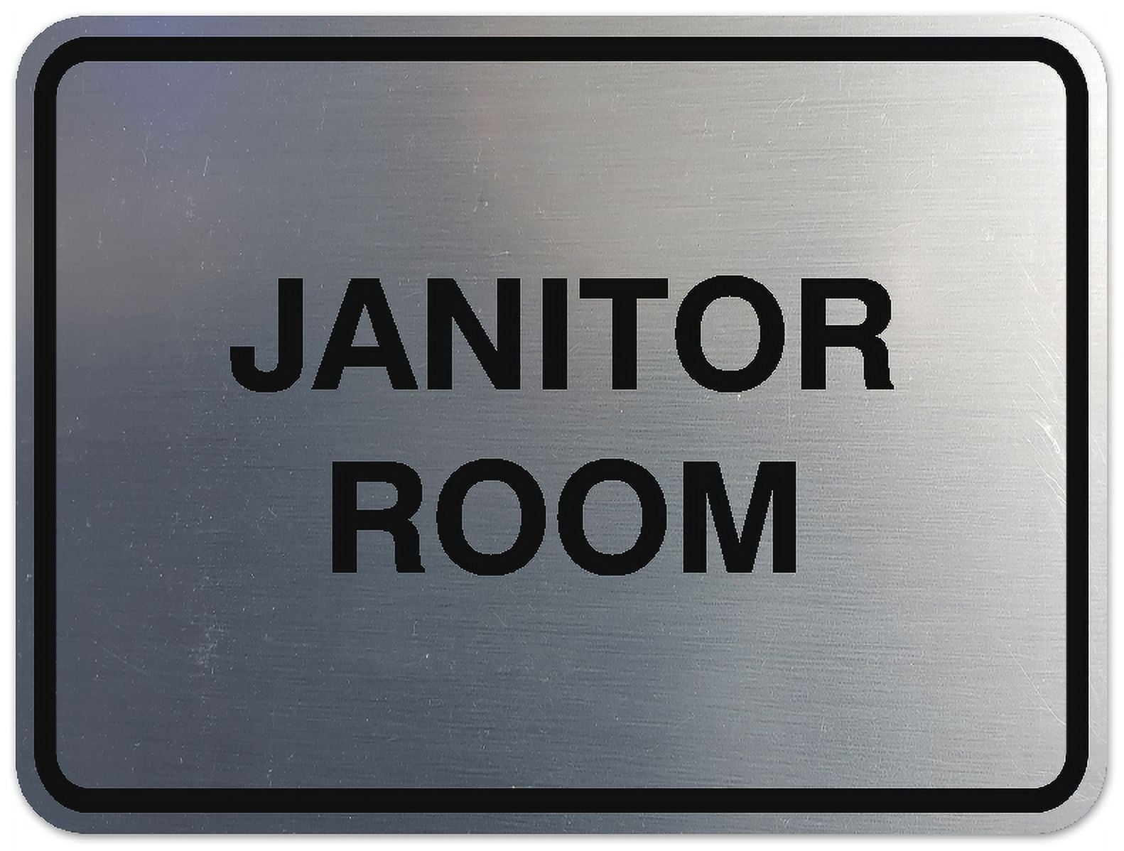 Signs ByLITA Classic Framed Janitor Room Sign - Easy Installation ...