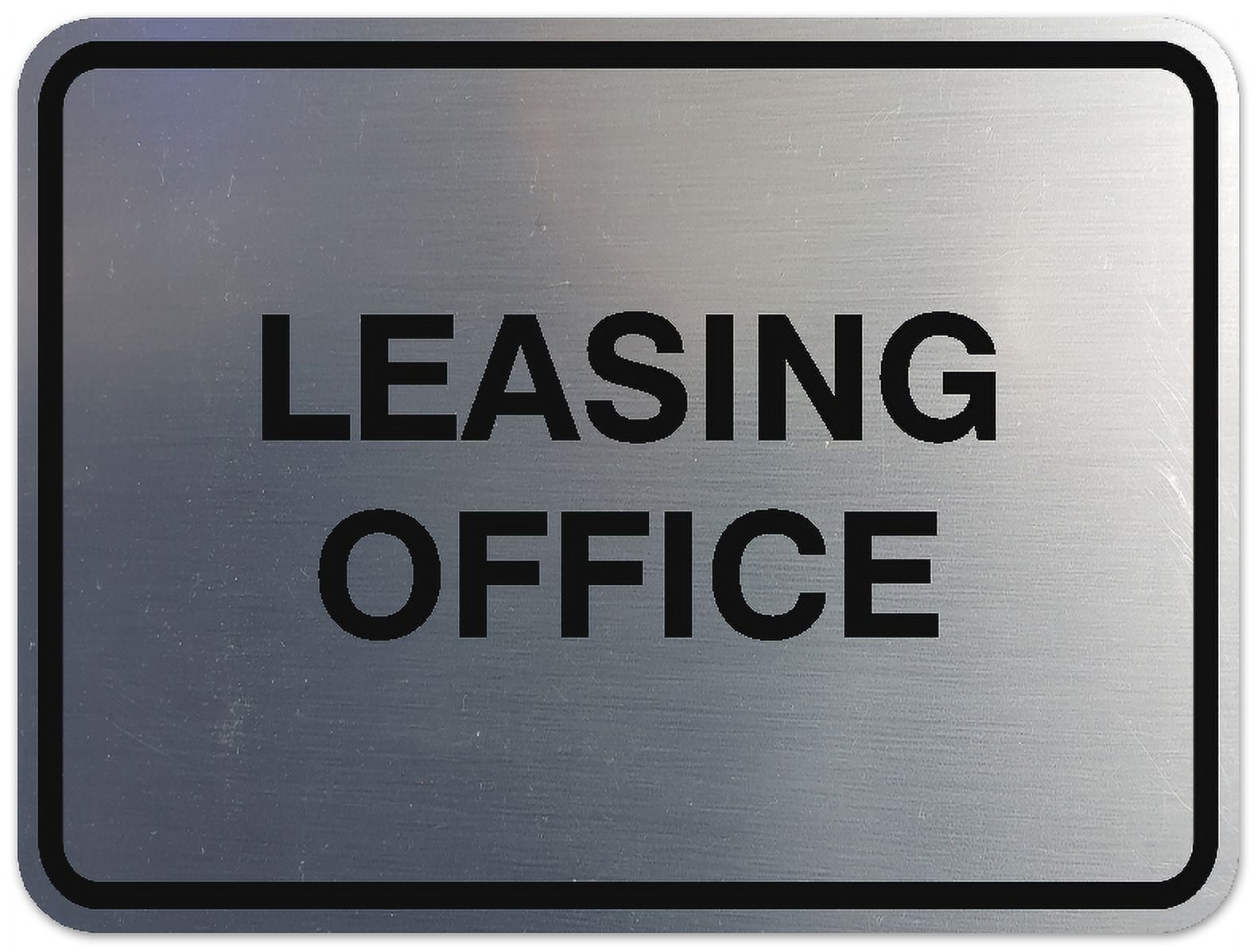 Signs ByLITA Classic Framed Leasing Office Sign - Easy Installation ...
