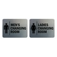 Signs ByLITA Classic Framed Men's Changing Room and Ladies Changing ...