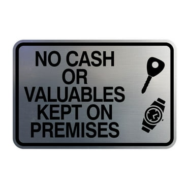 Signs ByLITA Classic Framed No Entry Without Permission Sign (Black ...
