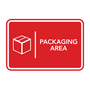 Classic Framed Plus Pallet Storage Area Wall or Door Sign | Workplace ...