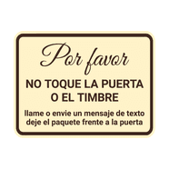Signs ByLITA Classic Framed Perro Bravo Cuidado Graphic Spanish ...