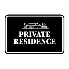 Service Department Signs