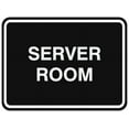 Signs ByLITA Classic Framed Server Room Sign | Durable Material ...