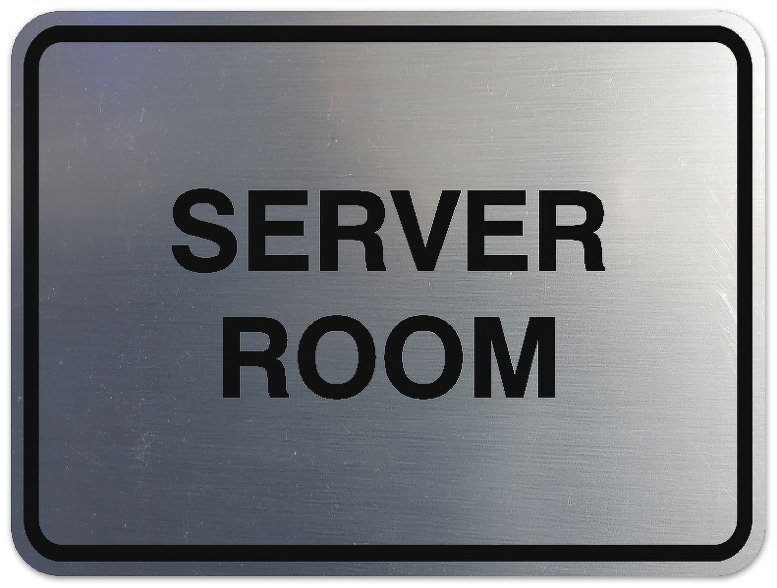 Signs ByLITA Classic Framed Server Room Sign | Durable Material ...