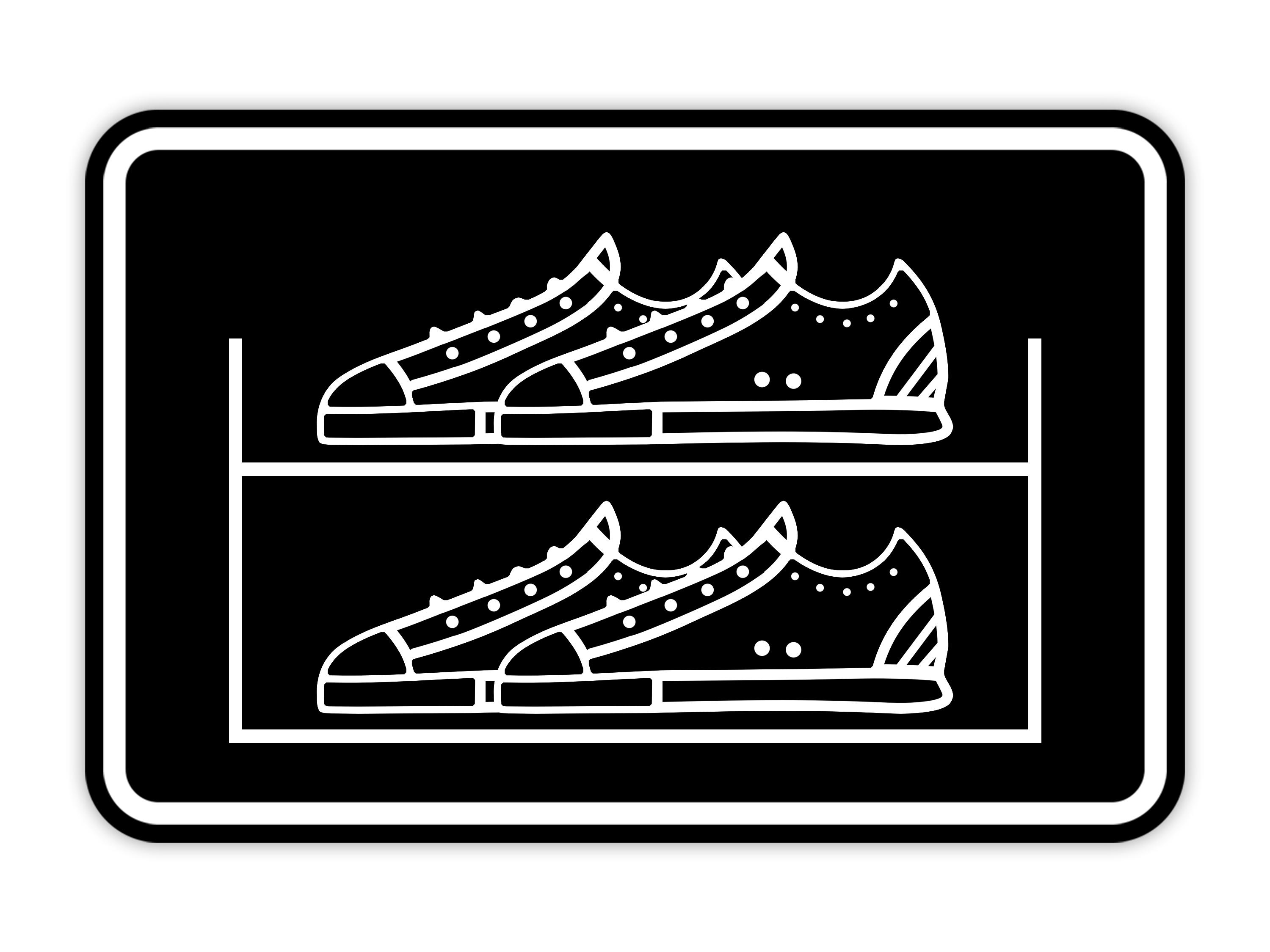 Signs ByLITA Classic Framed Perro Bravo Cuidado Graphic Spanish ...