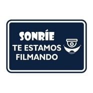 Signs ByLITA Classic Framed Perro Bravo Cuidado Graphic Spanish ...