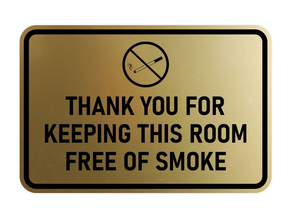 Signs ByLITA Classic Framed Thank You For Keeping This Room Free Of ...