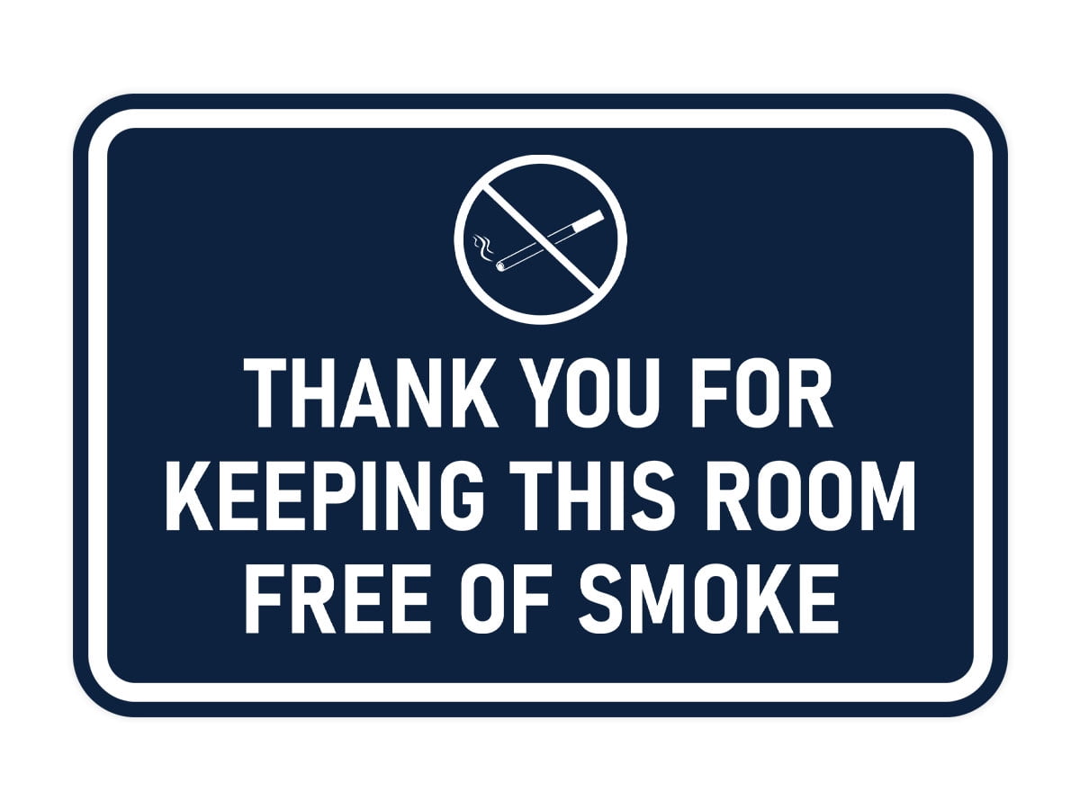 Signs ByLITA Classic Framed Thank You For Keeping This Room Free Of ...