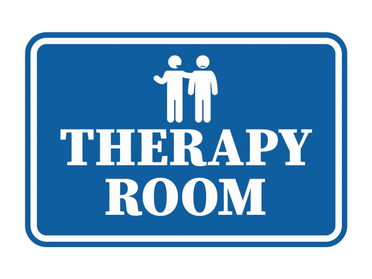 Signs ByLITA Classic Framed, Therapy Room Sign (Blue) - Large - Walmart.com Signs ByLITA Classic Framed, Therapy Room Sign (Blue) - Large - Walmart.com