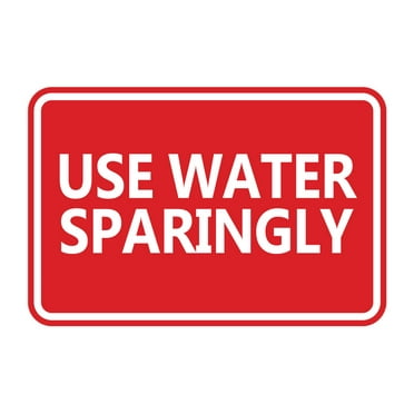 Classic Framed Please Use Other Door Right Arrow Sign (Red) - Small ...