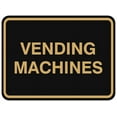 Signs ByLITA Classic Framed Vending Machines Sign | Durable Material ...