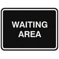 Signs ByLITA Classic Framed Waiting Area Sign | Durable Material | Office Sign (Black) - Small ...