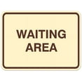 Signs ByLITA Classic Framed Waiting Area Sign | Durable Material ...