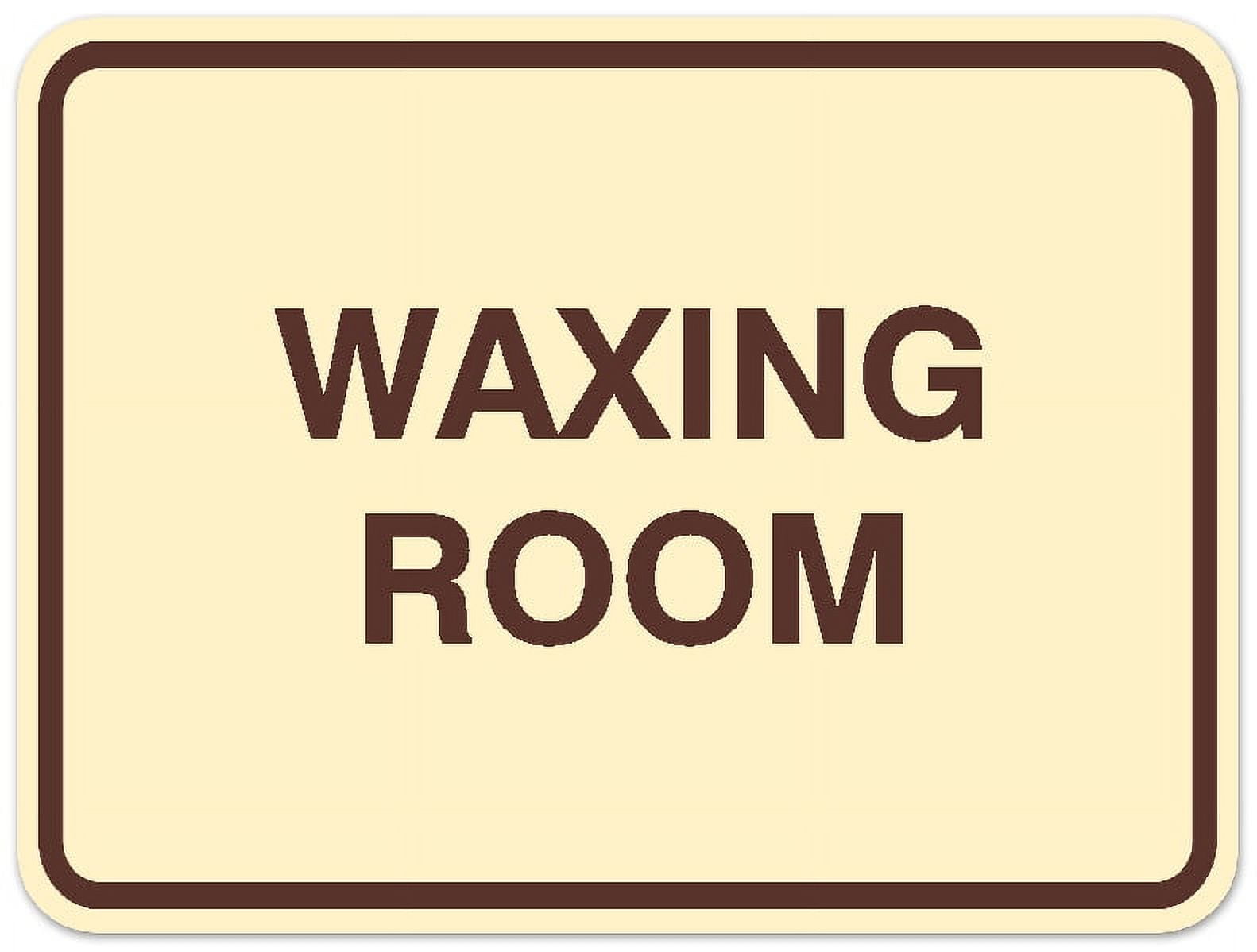 Signs ByLITA Classic Framed Waxing Room Sign - Easy Installation ...
