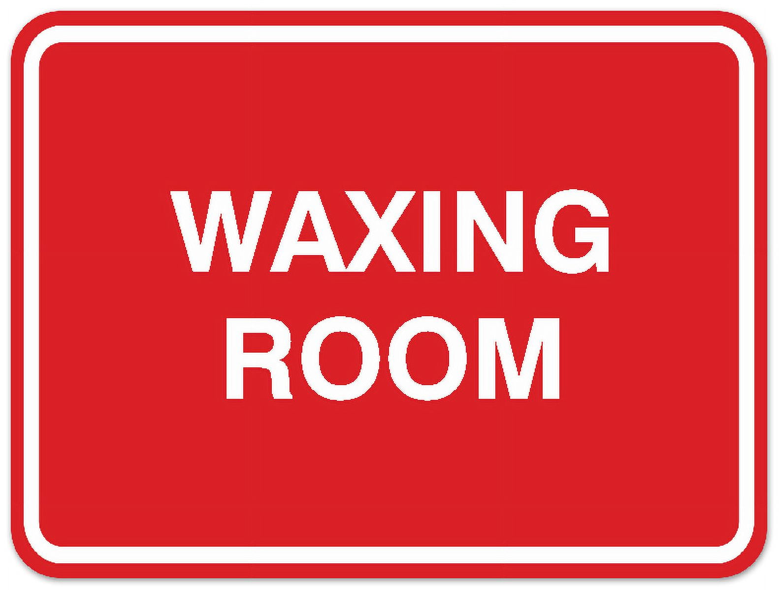 Signs ByLITA Classic Framed Waxing Room Sign - Easy Installation ...