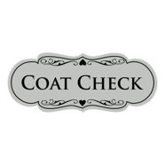 Signs ByLITA Designer Elevator Sign (Red) - Small - Walmart.com