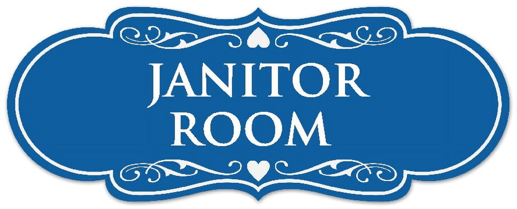 Signs ByLITA Designer Janitor Room Sign - Easy Installation | Durable ...