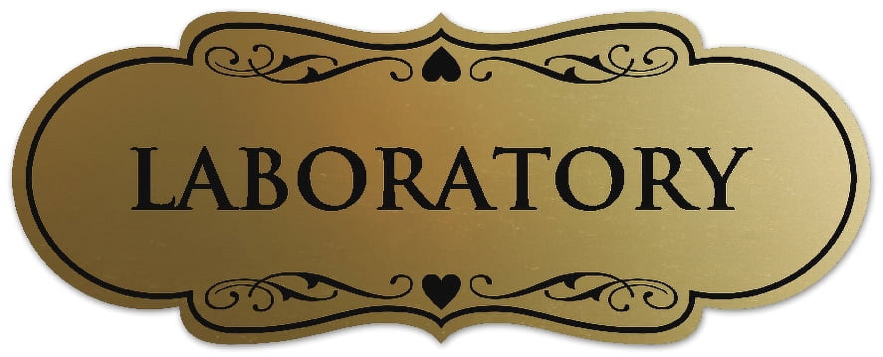 Signs ByLITA Designer Laboratory Sign - Easy Installation | Durable ...