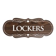 Signs ByLITA Designer Interview Room Sign (Navy Blue/Gold) - Small ...