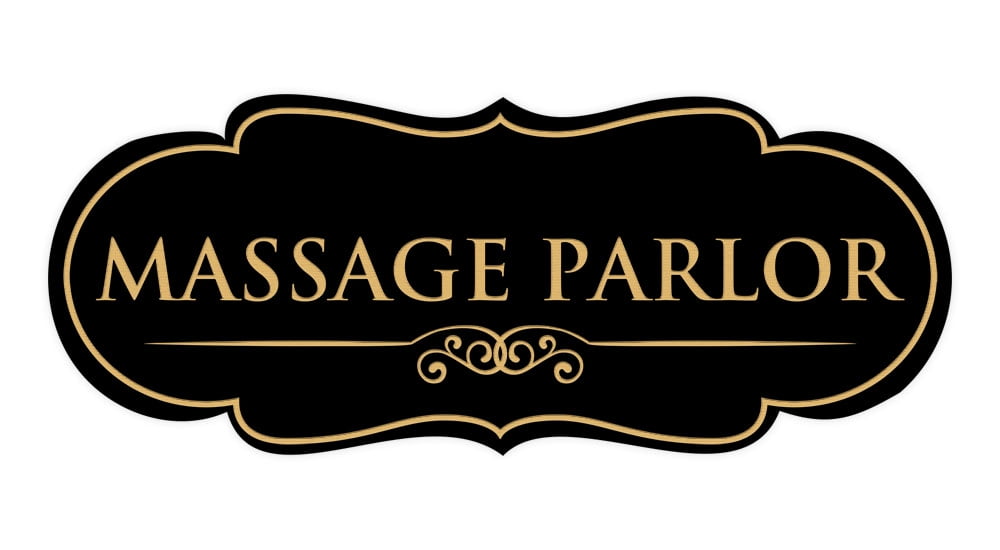 Signs ByLITA Designer Massage Parlor Elegant Design Clear Messaging ...
