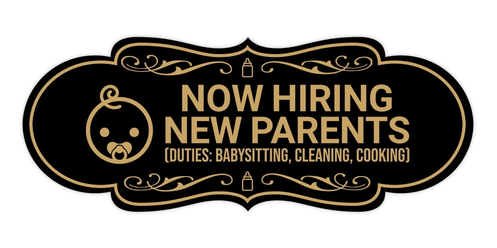 Signs ByLITA Designer Now Hiring New Parents (Duties: babysitting ...