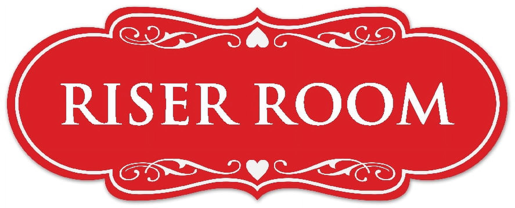 Signs ByLITA Designer Riser Room Sign - Easy Installation | Durable ...