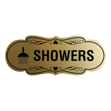 Signs ByLITA Standard No Gossiping Sign (Black Gold) - Medium - Walmart.com