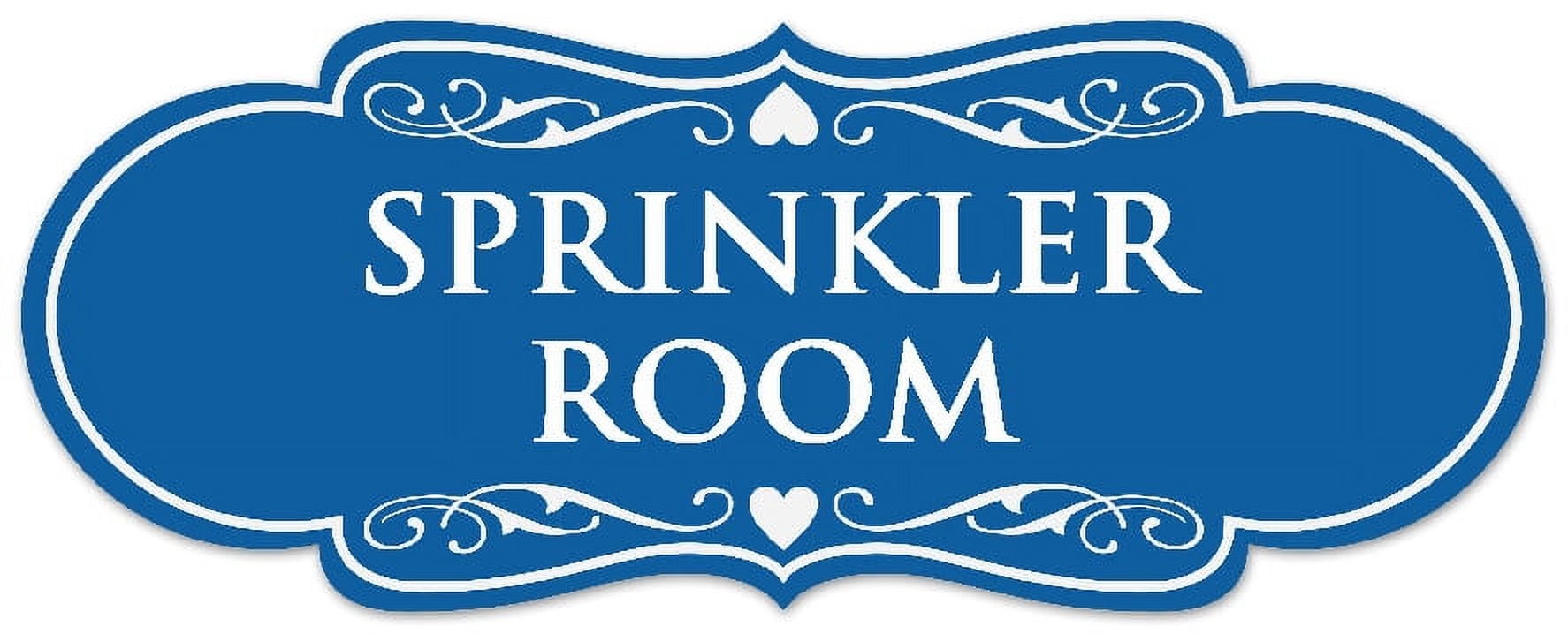Signs ByLITA Designer Sprinkler Room Sign - Easy Installation | Durable ...