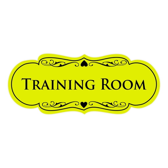Signs ByLITA Designer Meeting Room Sign (Black / Silver) - Large ...